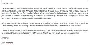 SAP appeal letter and the sample | Template Creator